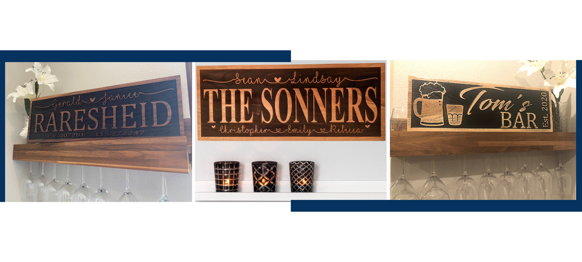 Personalized Signs – Battle Born Wood Shop