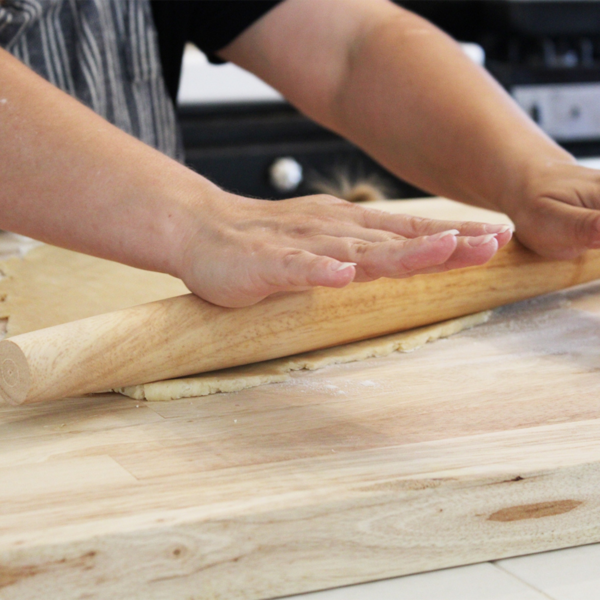 Triple XL Butcher Block Baking Board- 22" x 30" – Battle Born Wood Shop
