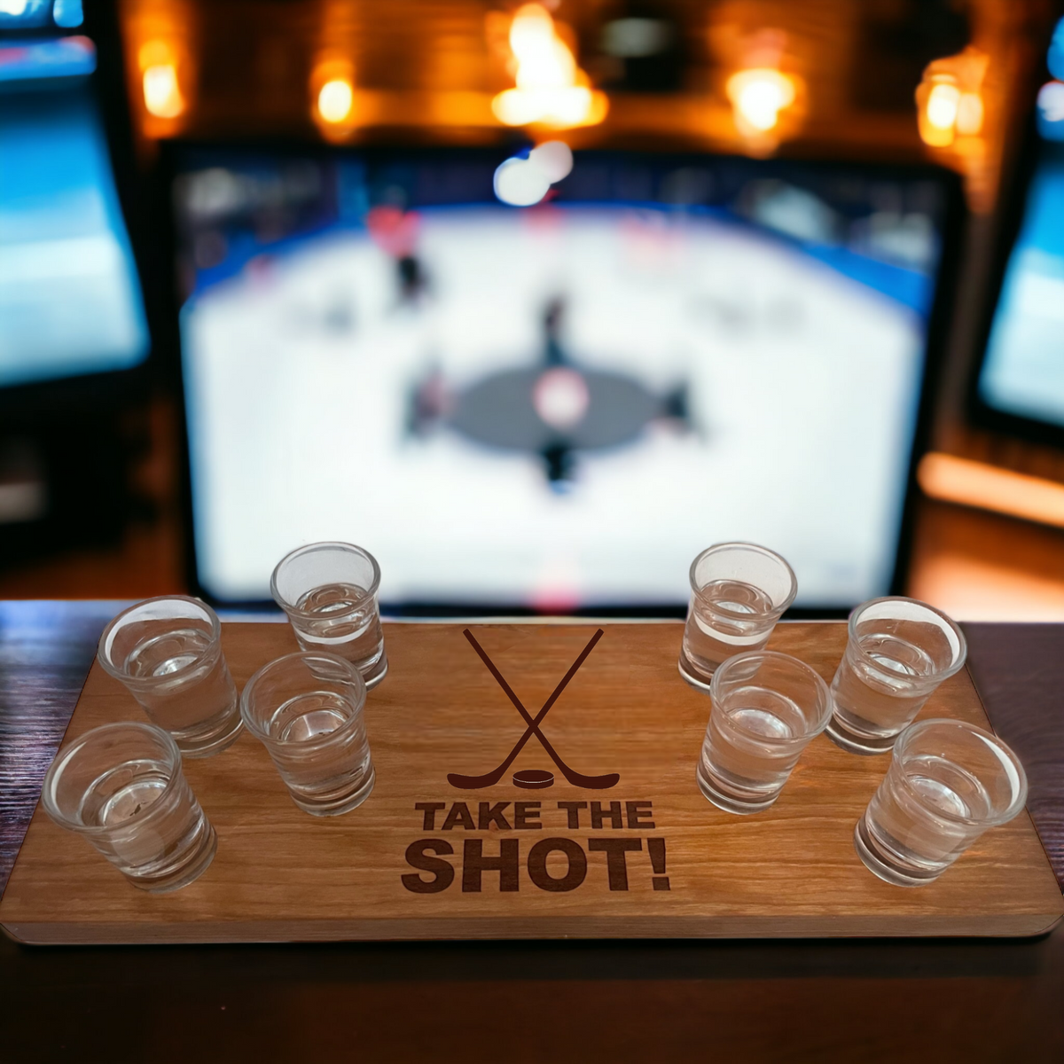 Take The Shot 8 Shot Flight Board - Personalized Shot Flights | Battle ...